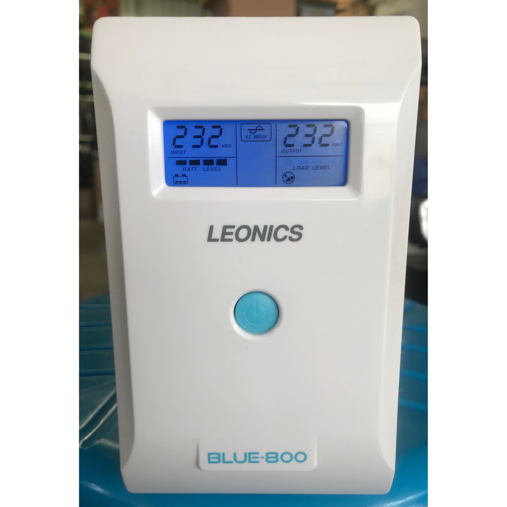 LEONICS BLUE-800 800VA/400Watt ไม่มีแบตเตอร์รี่ | Shopee Thailand