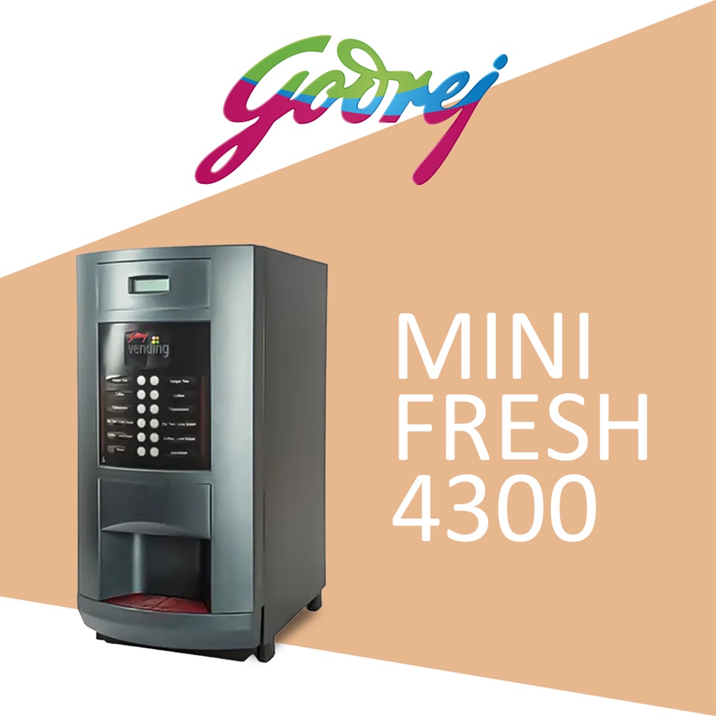 Hillkoff : เครื่องกดกาแฟอัตโนมัติ Godrej รุ่น MINI FRESH 4300 เครื่อง ...