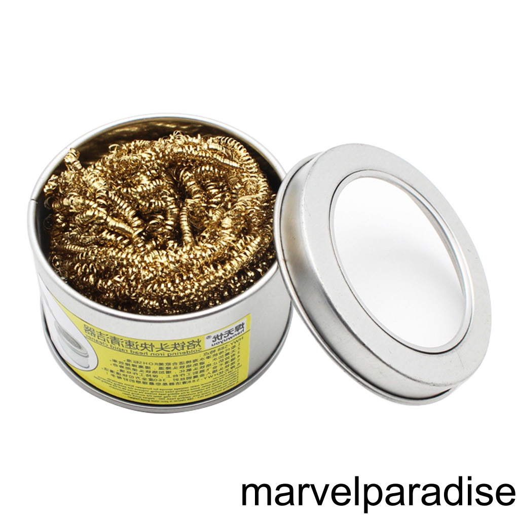 [MAPDE]Soldering Iron Tip Cleaner Welding Solder Iron Tip Brass Ball ...