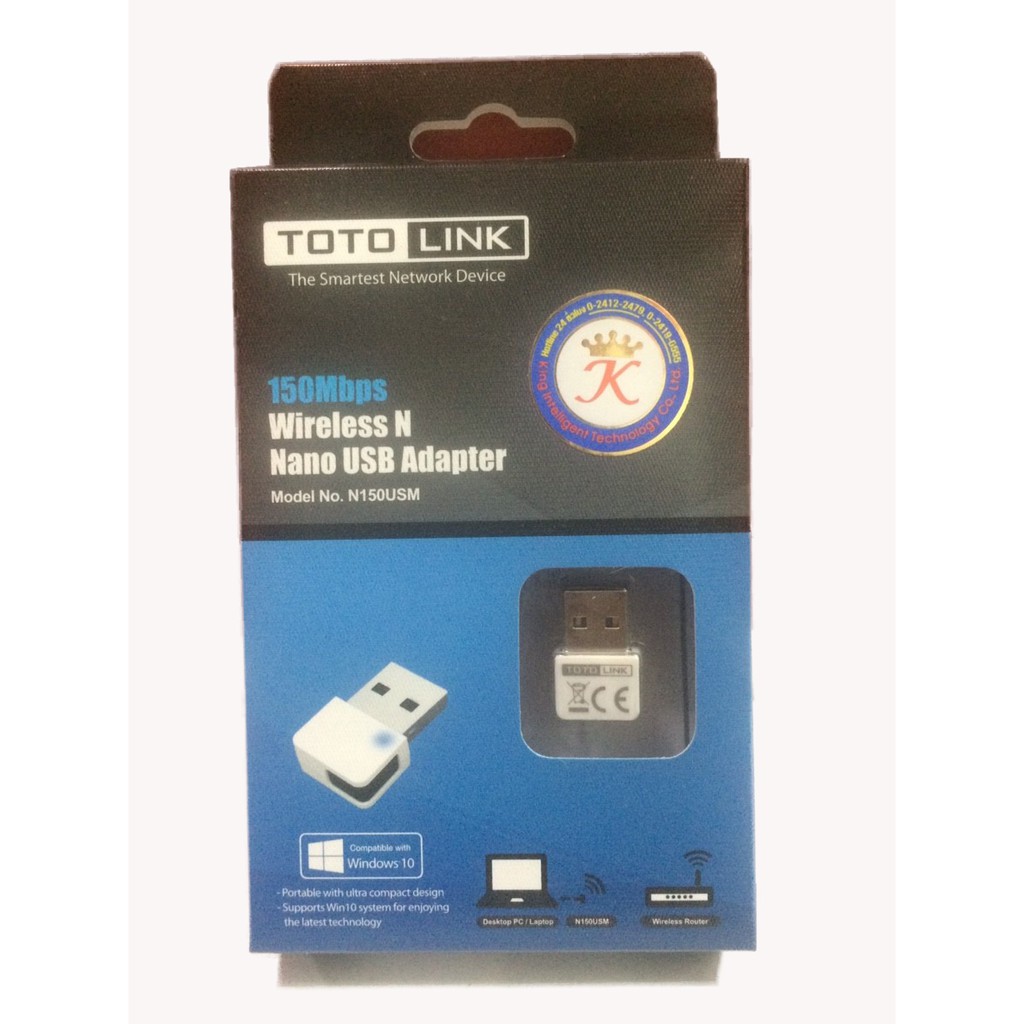 USB Wireless รุ่น N150USM ยี่ห้อ TOTO Link | Shopee Thailand