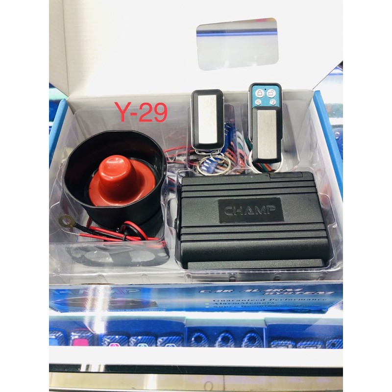 🚗ชุดสัณญาณรีโมทกันขโมยติดรถยนต์สำหรับรถยนต์ทุกรุ่นทุกยี่ห้อรหัส Y-29🚙 ...