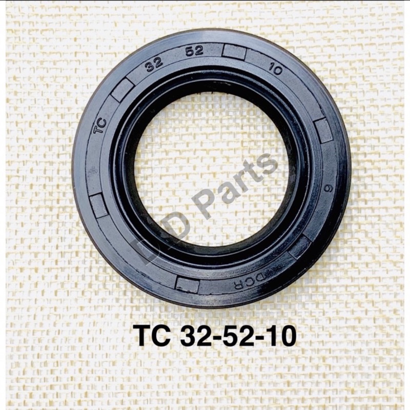 ซีลยางกันน้ำมัน กันฝุ่น กันจารบี TC 32-52-10 (วงใน 32 มิล./วงนอก 52 มิ ...