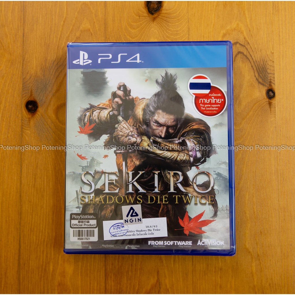 PlayStation 4 : PS4 SEKIRO: SHADOWS DIE TWICE Sub Thai (Z3/Asia) แผ่นมือ1 **ส่งฟรี | Shopee Thailand