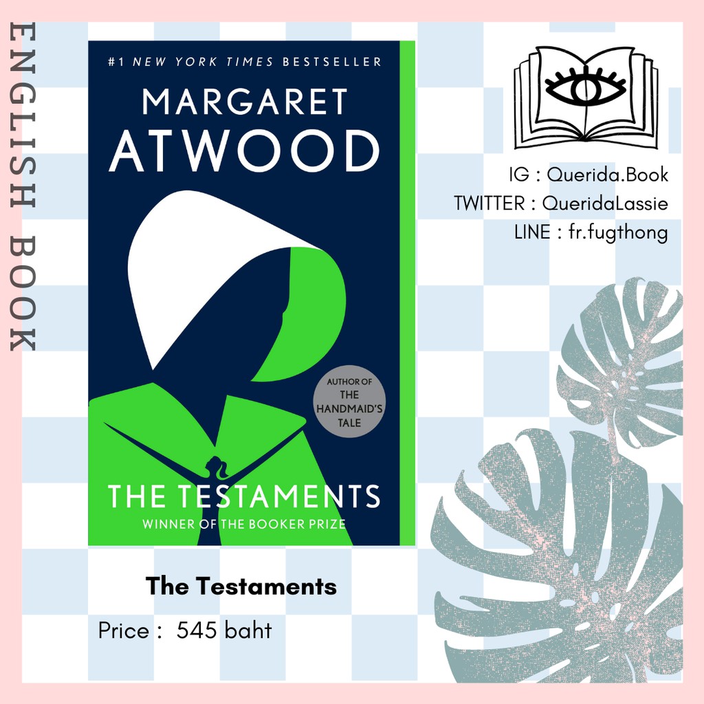 [Querida] หนังสือภาษาอังกฤษ The Testaments by Margaret Atwood | Shopee ...