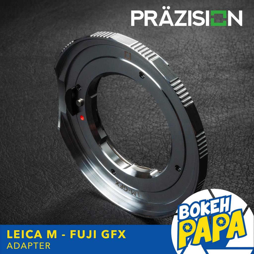 เมาท์แปลง LM-GFX ยี่ห้อ PRAZISION ( Lens mount adapter Leica M For Fuji ...