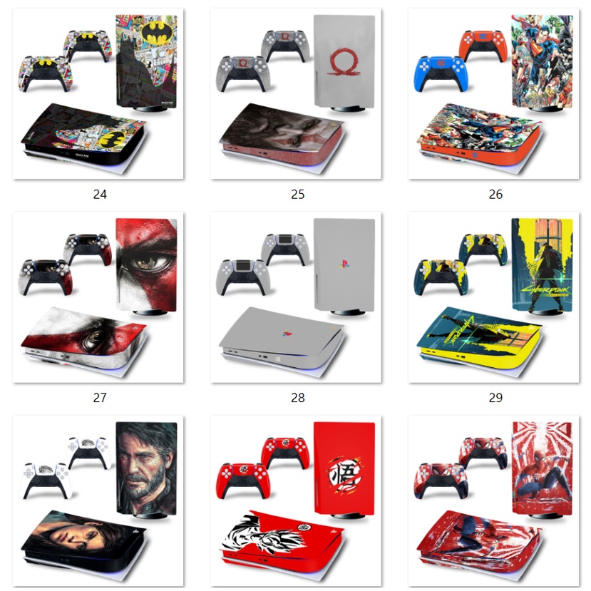 สติ๊กเกอร์กันลอย PS5 ไม่ทิ้งคราบกาว - Sticker Protect Ps5 (Model ...