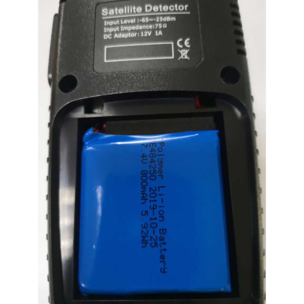 แบตเตอรี่เครื่องวัดสัญญาณดาวเทียม Satlink WS-6933 | Shopee Thailand