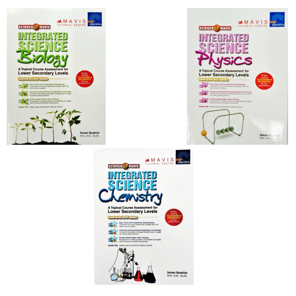 science mavis INTEGRATED SCIENCE A Topical Course Assessment for Lower ...