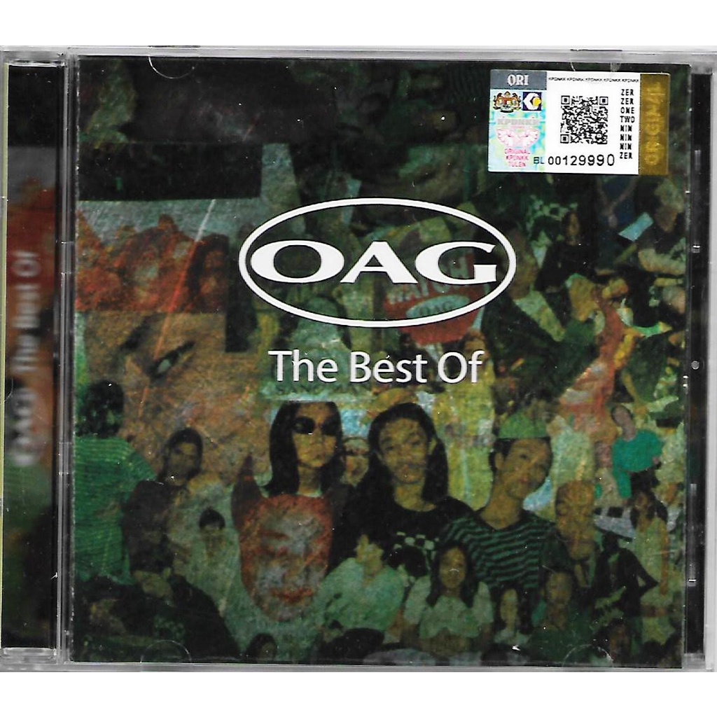 Oag แผ่น CD The Best of (Cover Baru) ขยะอัตโนมัติ แบบเก่า / Orang Asia ...