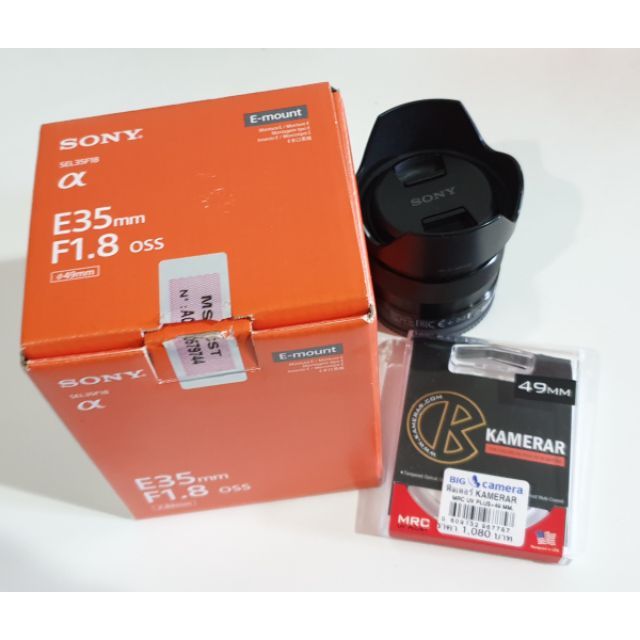 เลนส์ Sony SEL35F18 35mm f/1.8 พร้อมฟิลเตอร์ (มือสอง) | Shopee Thailand