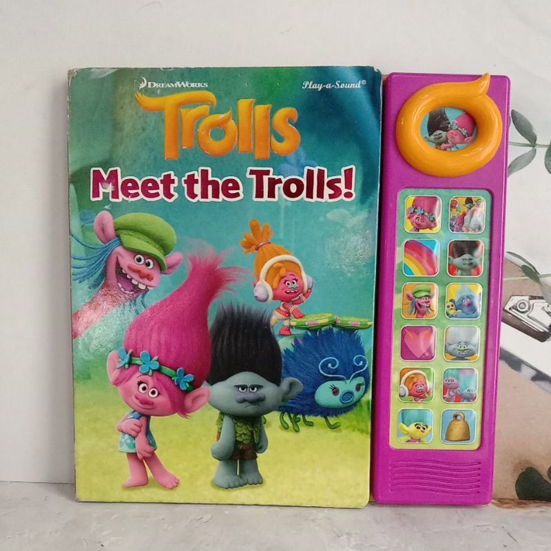 Trolls Meet the Trolls ! (board book) | Shopee Thailand