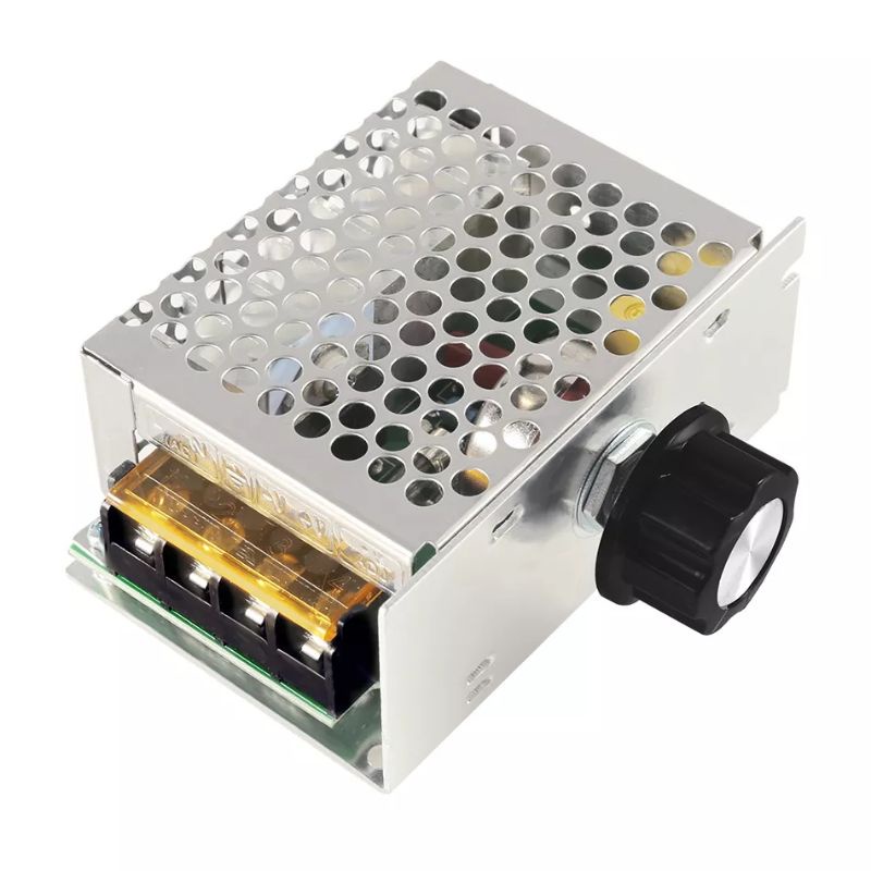 220Vแรงดันไฟฟ้ามอเตอร์ควบคุมความเร็วPWM Controller SCR 4000W Dimmers ...