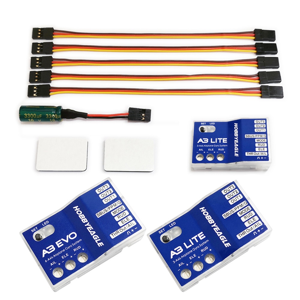Hobby Eagle A3 Lite A3 EVO ตัวควบคุมการบินไจโร 3 แกน 6 แกน รองรับตัวรับสัญญาณ PPM สําหรับ ...