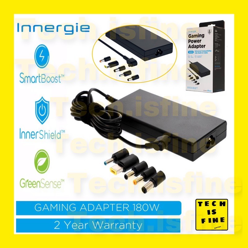 Adapter Innergie 180w Gaming power adapterสำหรับโน๊ตบุ๊ค | Shopee Thailand