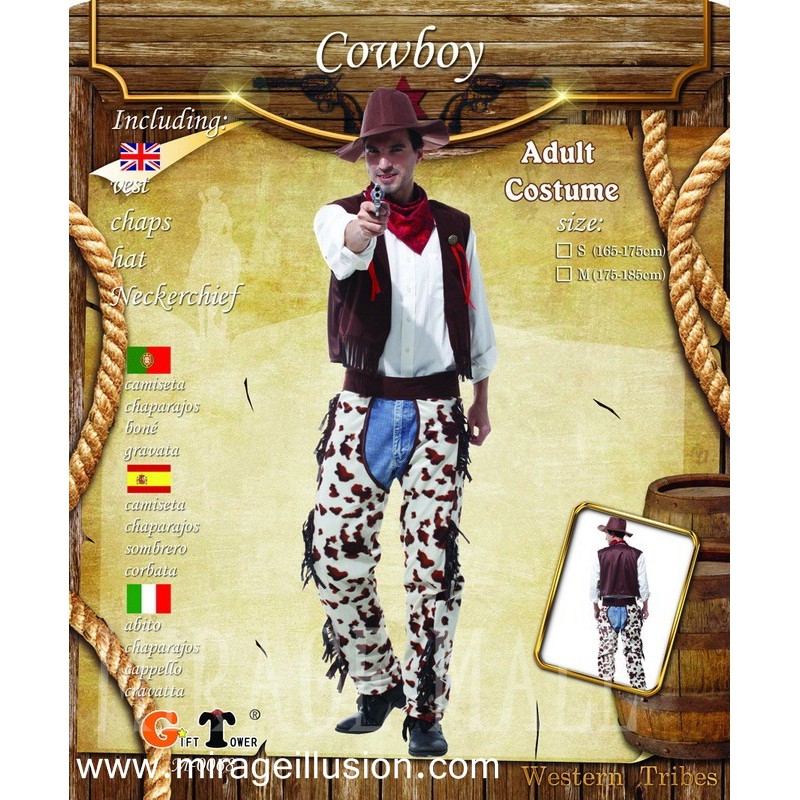 ชุดแฟนซี คาวบอย ผู้ใหญ่ Handsome Cowboy Adult Costume | Shopee Thailand