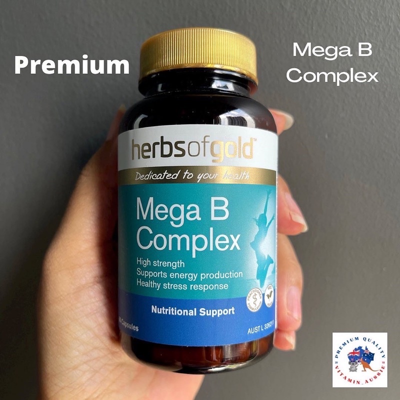 Herb Of Gold Mega B Complex 60 เม็ด | Shopee Thailand