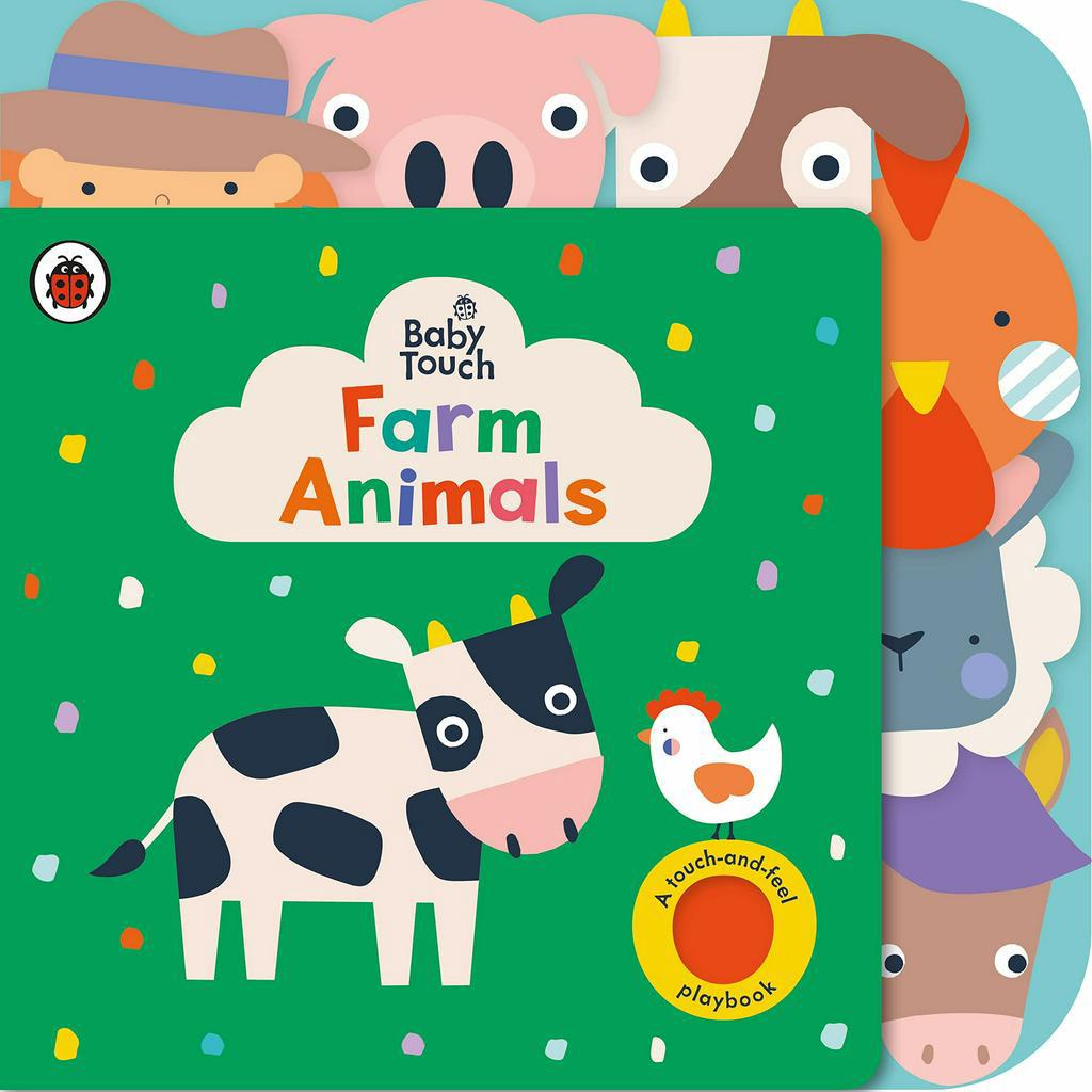 Baby Touch: Farm Animals A Touch-and-Feel Playbook หนังสือเด็ก ฟาร์ม ...