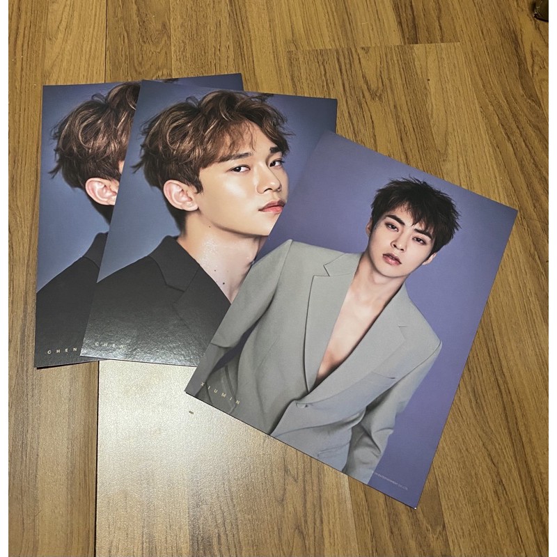 Poster A4 เฉิน ซิ่วหมิน exo ของแท้ official ค่า | Shopee Thailand