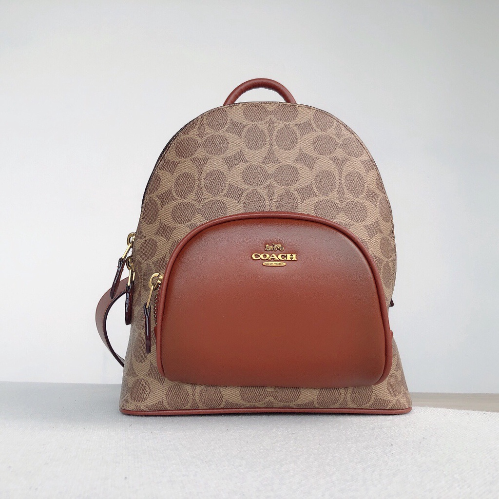 Coach 1029 997 657 3892 กระเป๋าเป้สะพายหลัง Carrie 23 In Signature ...