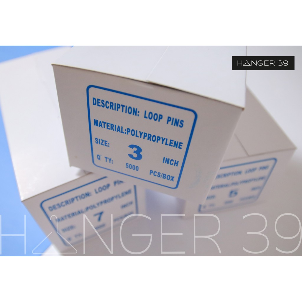 สายคล้องป้ายราคา LOOP PINS เอ็นป้ายราคา เอ็นหนวดกุ้ง ขนาด3,5,7 นิ้ว ...