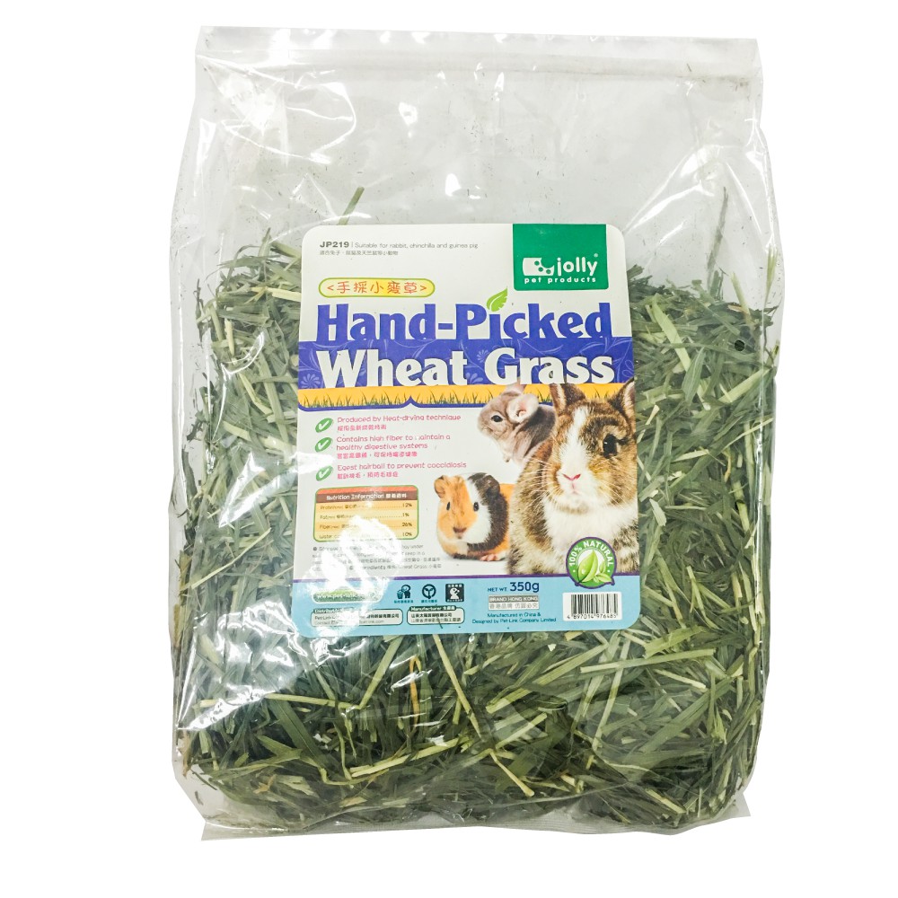 Jolly หญ้าวีทกราส ต้นข้าวสาลีอ่อน สำหรับกระต่าย (350g) (JP219) | Shopee Thailand
