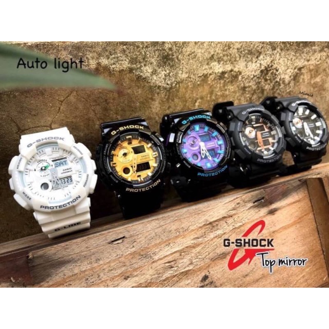 G Shock by Casio Top Mirror (auto light) | Shopee Thailand
