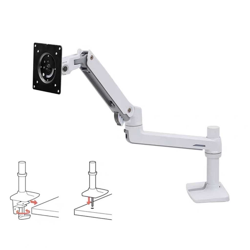 Ergotron LX Desk Mount LCD Monitor Arm LX45-490-216 45-241-026 ขาตั้งจอ ...