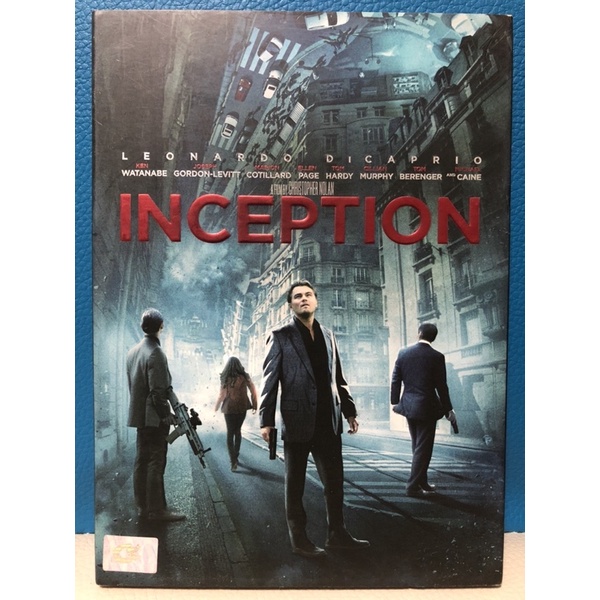 Inception จิตพิฆาตโลก (Leonardo DiCaprio) DVD SLIPCASE ดีวีดี กล่องสวม ...