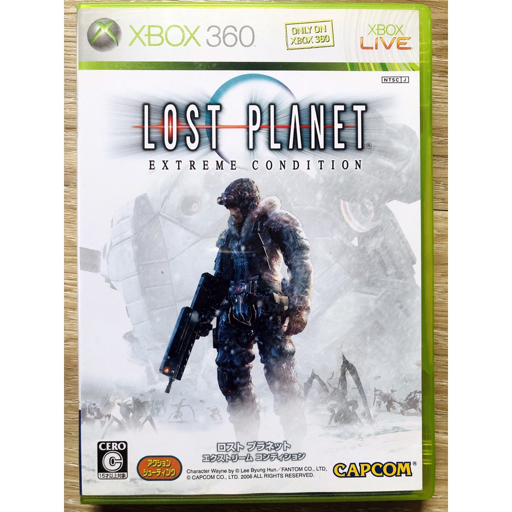 LOST PLANET Extreme Condition แผ่น Xbox360 แท้ สำหรับสายสะสม (ENG) | Shopee Thailand
