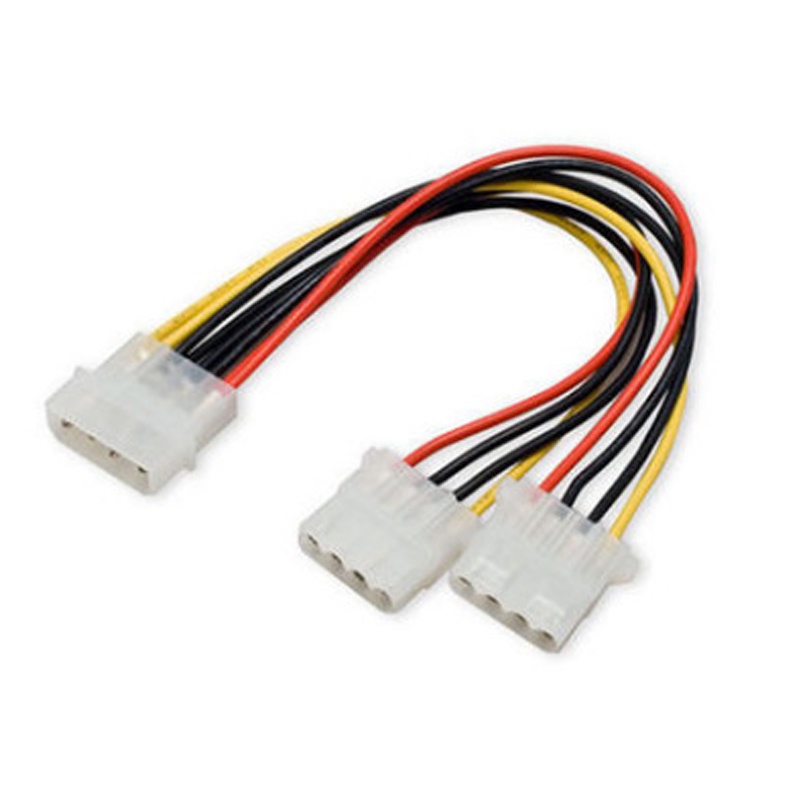 Molex Extension Cable 4 Pin ชายหญิง Ide Psu Internal Pc Power Cable ...