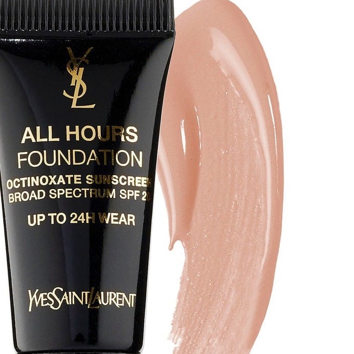 แบบซอง สี LN4 ซอง 1ml ของแท้ ฉลากไทย รองพื้นคุมมัน YSL All Hours ...