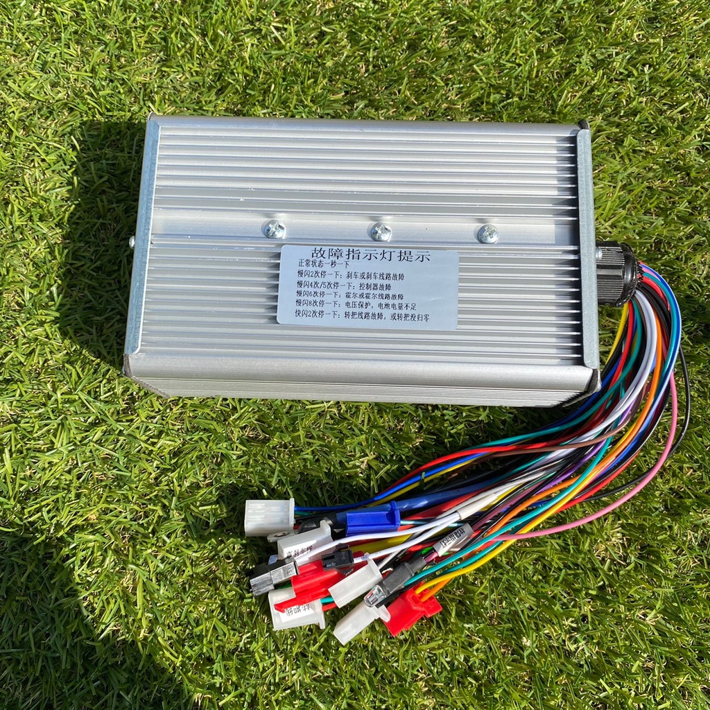 กล่องควบคุมมอเตอร์บัสเลส สำหรับปั้มน้ำ 48v/72v 2000w(มี VR 10Kให้ ...