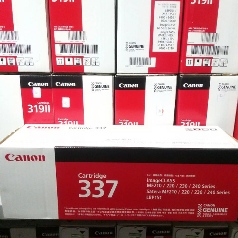 Canon Cartridge-337 Black ตลับหมึกโทนเนอร์ สีดำ ของแท้ | Shopee Thailand