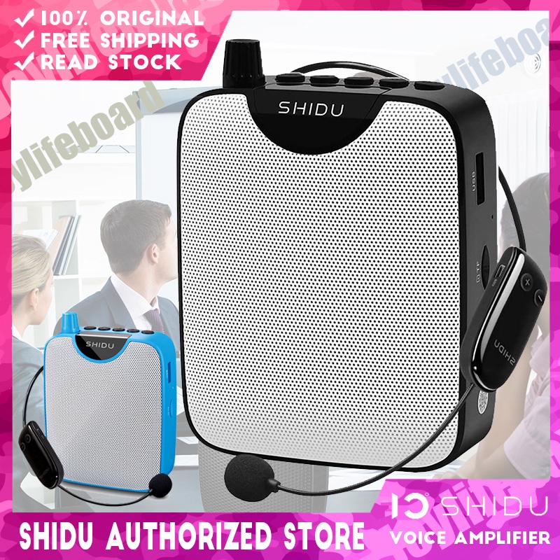 Shidu M500 UHF เครื่องขยายเสียงไร้สาย 10W ลําโพงระบบ PA ขนาดเล็ก แบบ ...