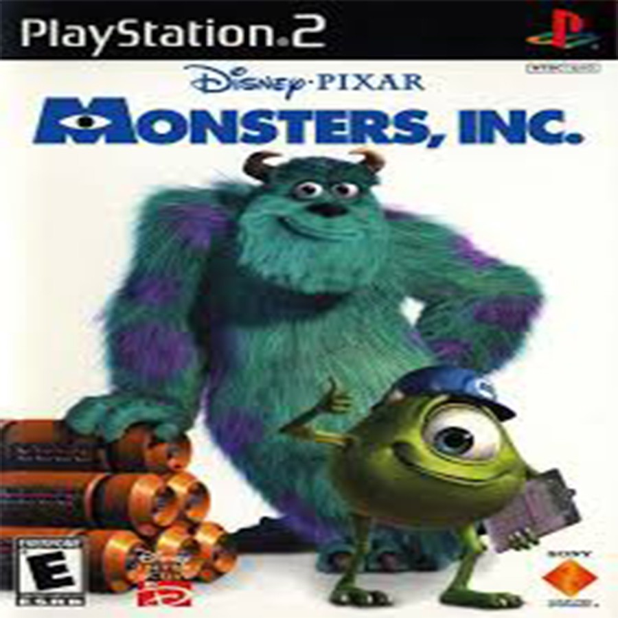 แผ่นเกมส์[PlayStation2] Disney-Pixar Monsters, Inc. (USA) | Shopee Thailand