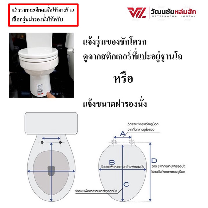 COTTO C91002 ฝารองนั่ง (มีน๊อตและอุปกรณ์ติดตั้ง) (Soft Close) COTTO ...
