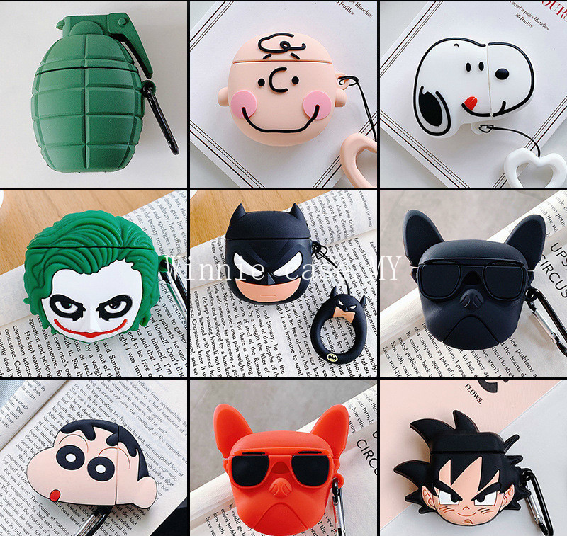 Inpods 12/12S Airpods 1/2/Pro กรณี Avengers Superhero ฝาครอบป้องกัน ...