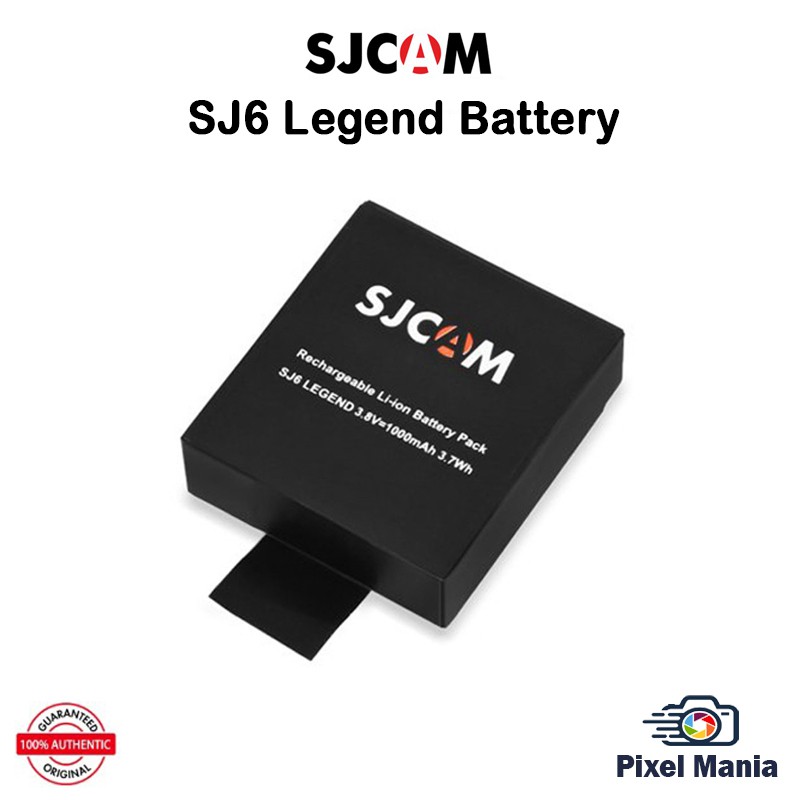 SJCAM Battery 1000 mAh for SJ6 LEGEND [ของแท้] | Shopee Thailand