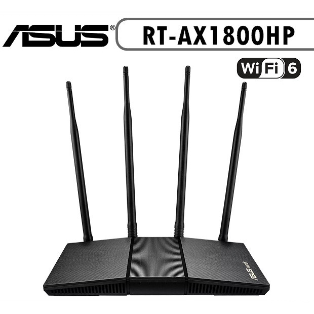 ROUTER (เร้าเตอร์) ASUS (RT-AX1800HP) Wireless AX1800 Dual Band Gigabit ...