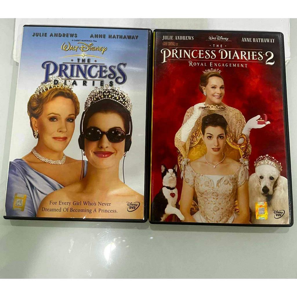 DVD The Princess Diaries แพคคู่ แผ่น CVD imported มีเสียงทย หายาก พร้อม ...
