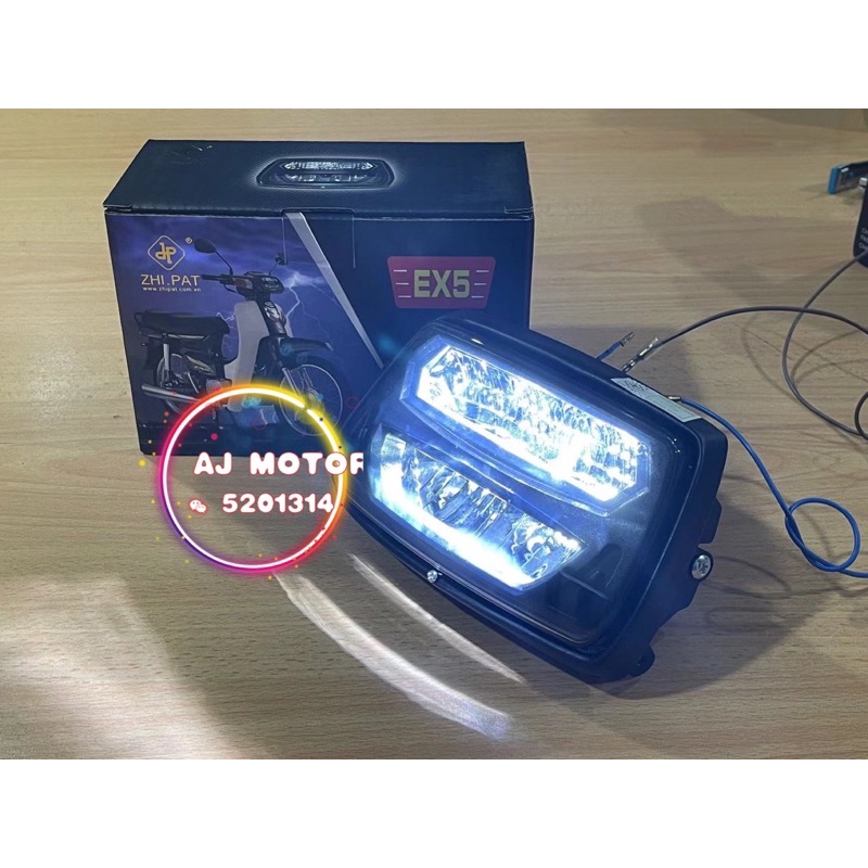 HONDA EX5 / DREAM LED HEAD LAMP เข้าสู่ระบบ MATA GABAN เบรคไฟไฟหน้า ...