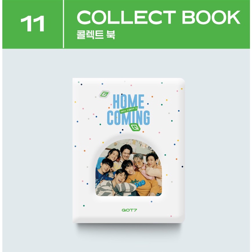 GOT7 [HOMECOMING] 2022 FANCON OFFICIAL MERCHANDISE - COLLECT BOOK ...