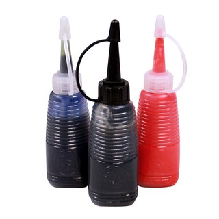 LION METAL INK #LMN-1 หมึกเติมเครื่องตีเบอร์(Numbering Machine) 28g ...