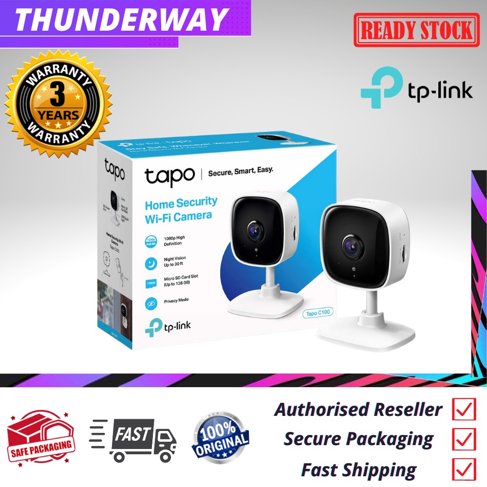 Tp-link Tapo C110 กล้องวงจรปิด ความละเอียด 3mp 2k Wifi พร้อมเมฆนิรภัย ...