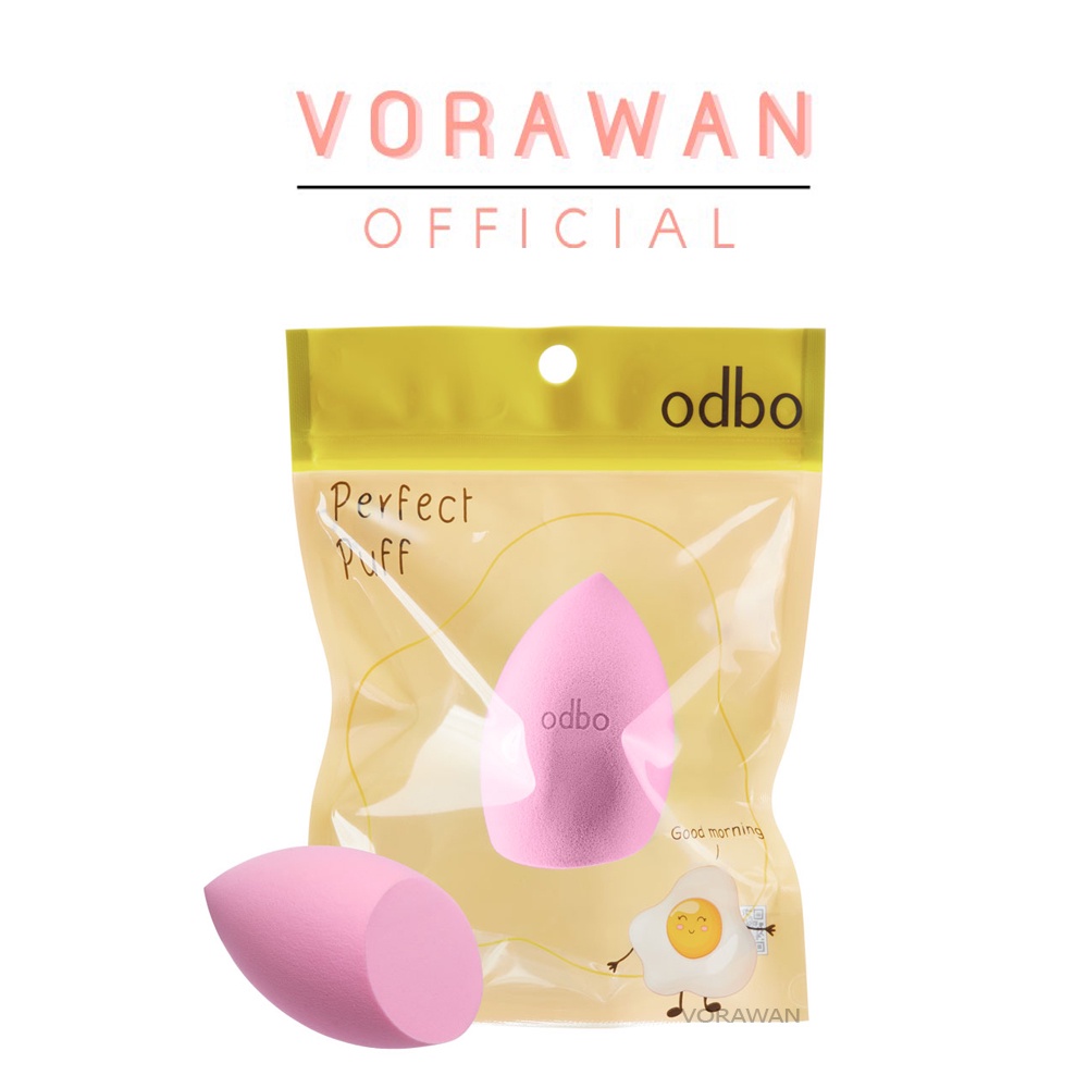 ฟองน้ำทรงหยดน้ำหัวตัด ยีห้อ odbo od8-111 odbo perfect puff | Shopee Thailand