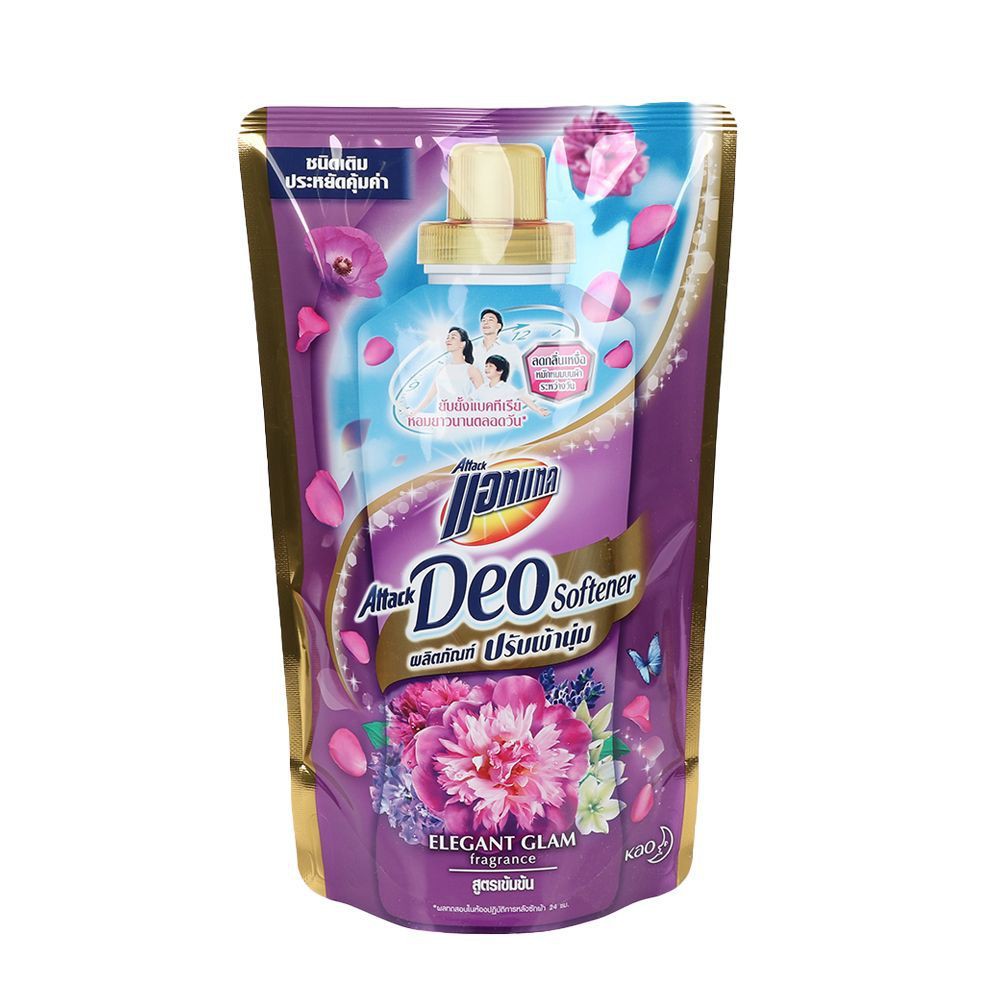 รีฟิลปรับผ้านุ่ม แอทแทค DEO เอเลแกนท์ แกลม 580 มล. REFILL SOFTENER ...