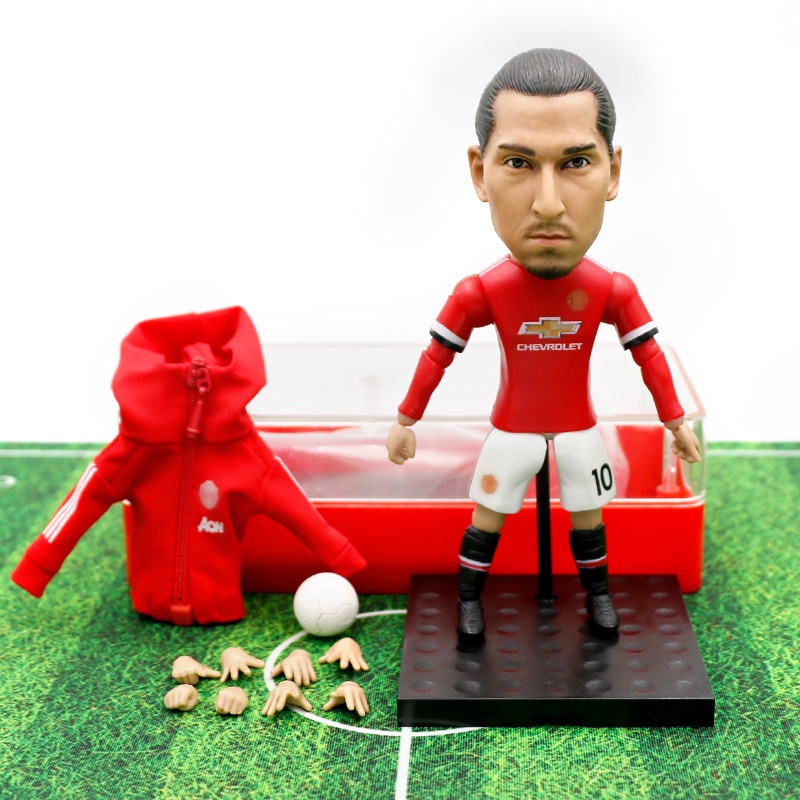 [ส่งฟรี] โมเดล นักฟุตบอล นักบอล ค่าย Mark Soccer สูงประมาณ 13cm งานข้อ ...