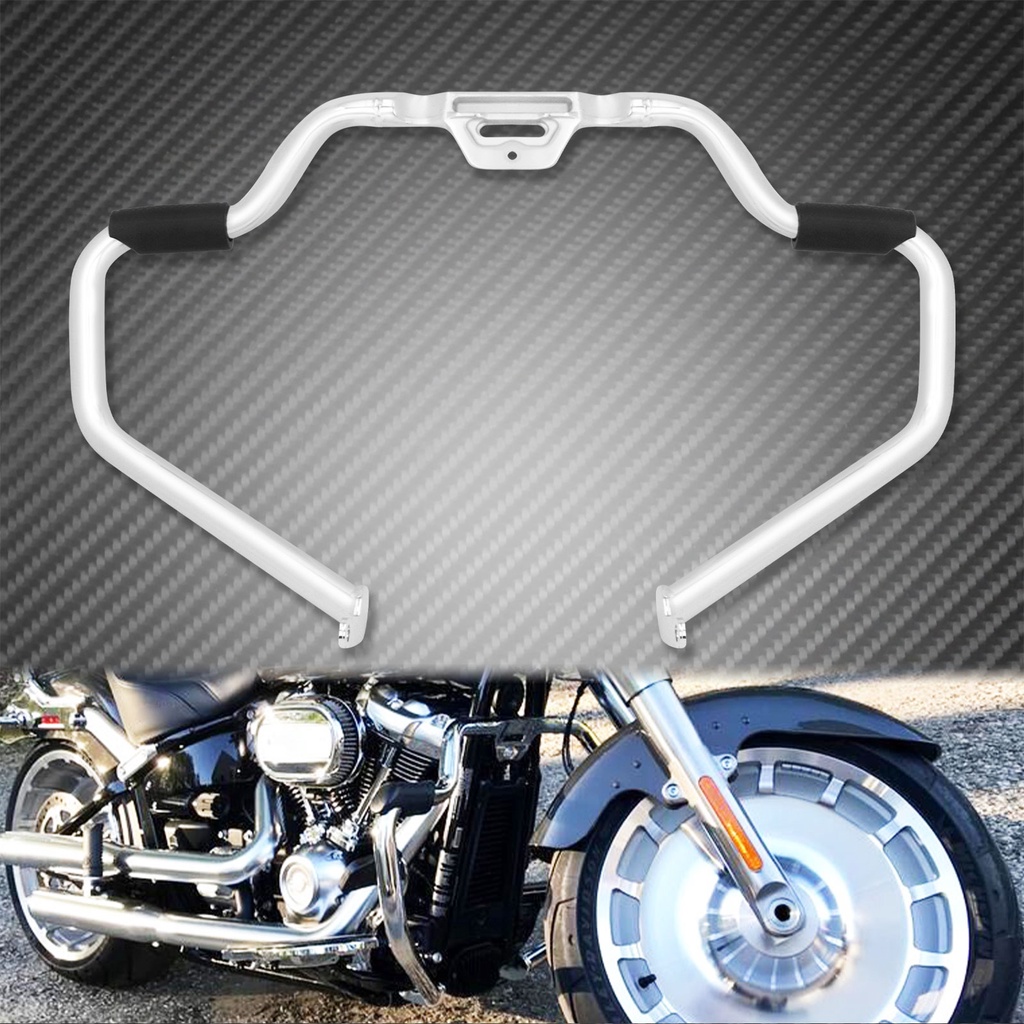 Motorcycle Black/Chrome Engine Guard Highway Crash Bar For Harley ...