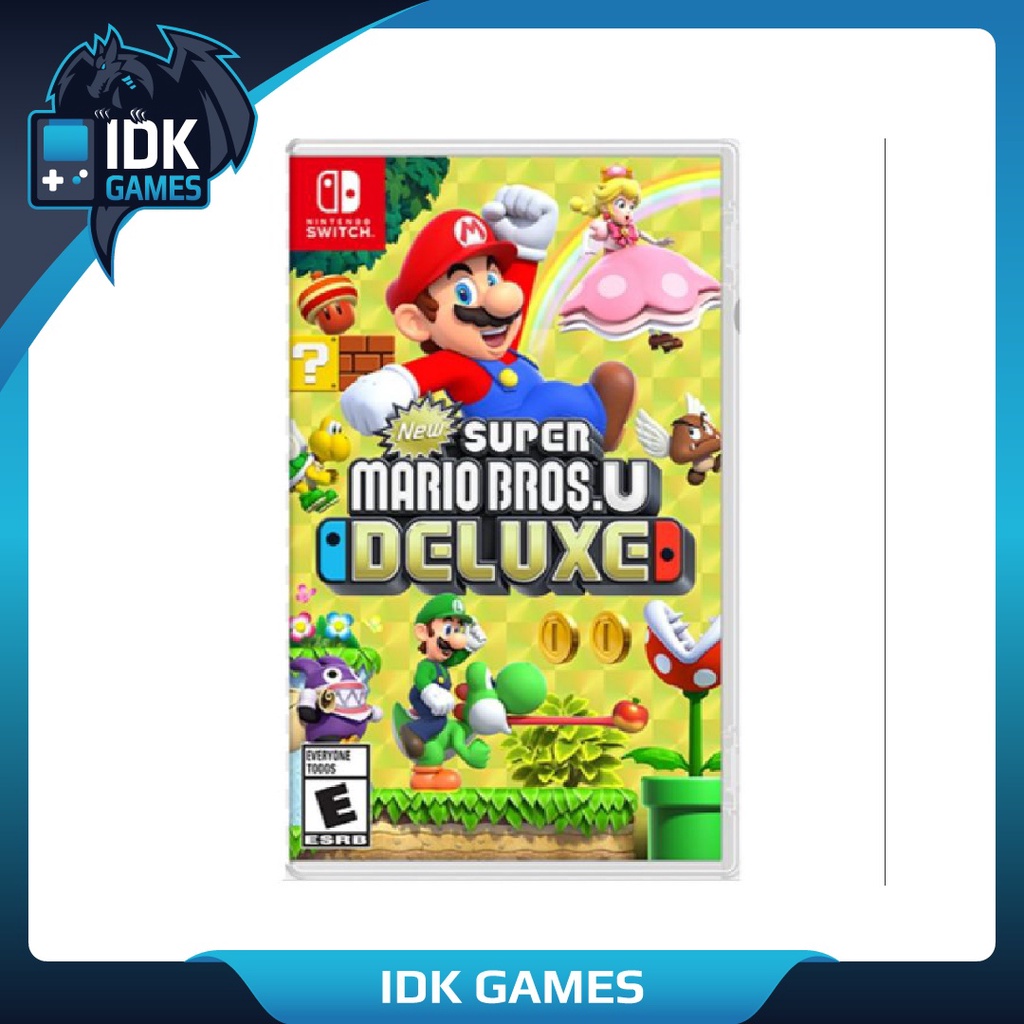 NSW เกมSuper Mario BrosU Deluxe แผ่นมือ 1 พร้อมส่ง | Shopee Thailand