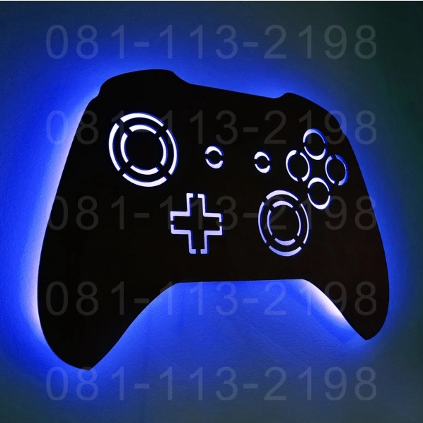 LED Neon Flexible Light 220V จอยเกมส์ Ps1 Ps2 Ps3 Ps4 Ps5 xbox อะคริลิค ...